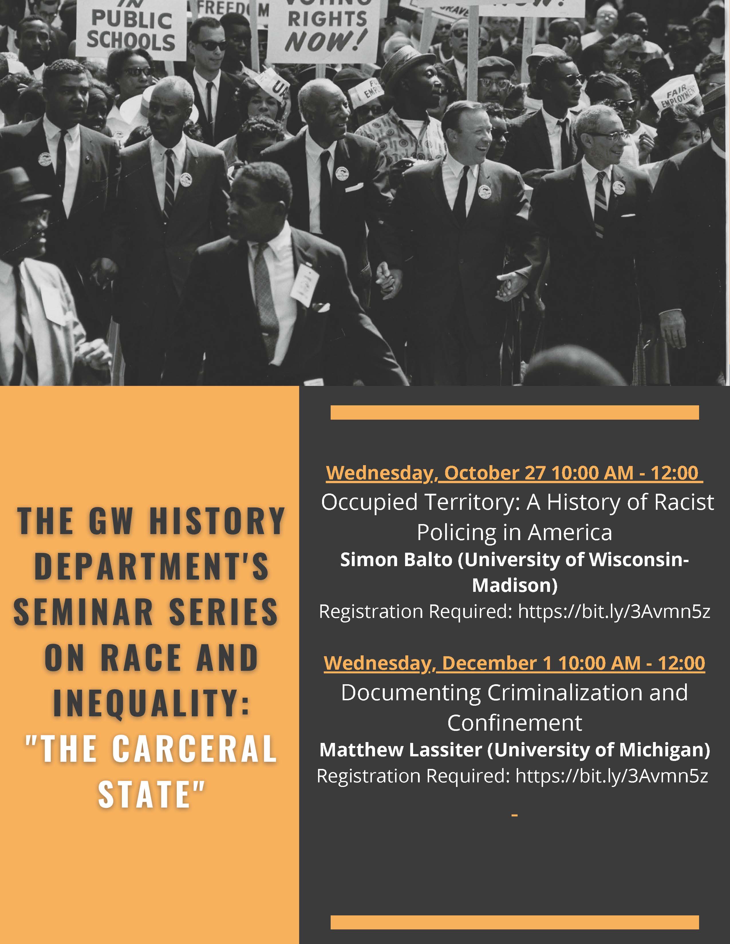 The 2021 - 2022 Race and Inequality Lecture Series | Department of ...